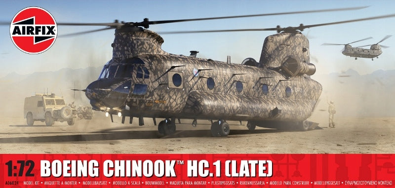 Airfix A06024 Boeing Chinook HC.1 (Late) 1:72 – ModelFunDisplay