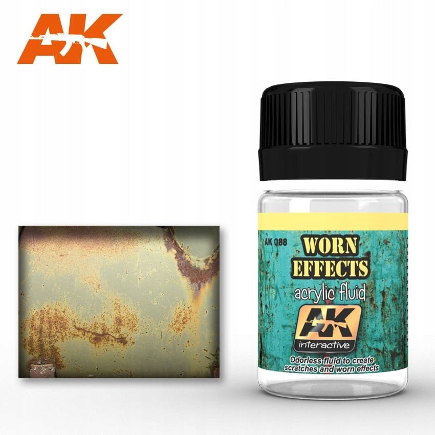 Chipping fluid AK-Interactive AK088 Worn Effects 35 ml – ModelFunDisplay