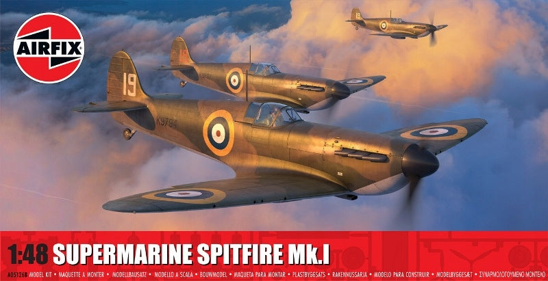 Airfix 05126B Supermarine Spitfire Mk.I 1:48 – ModelFunDisplay